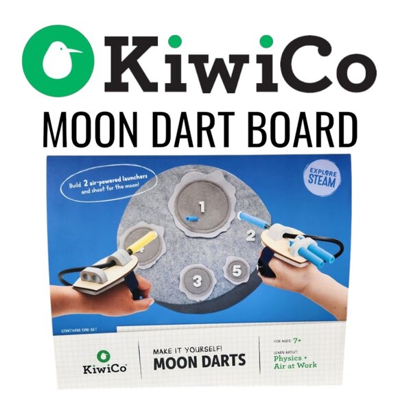 Kiwico | Toys | New Kiwico Kiwi Co Moon Darts Nerf Science Kit Stem Diy ...